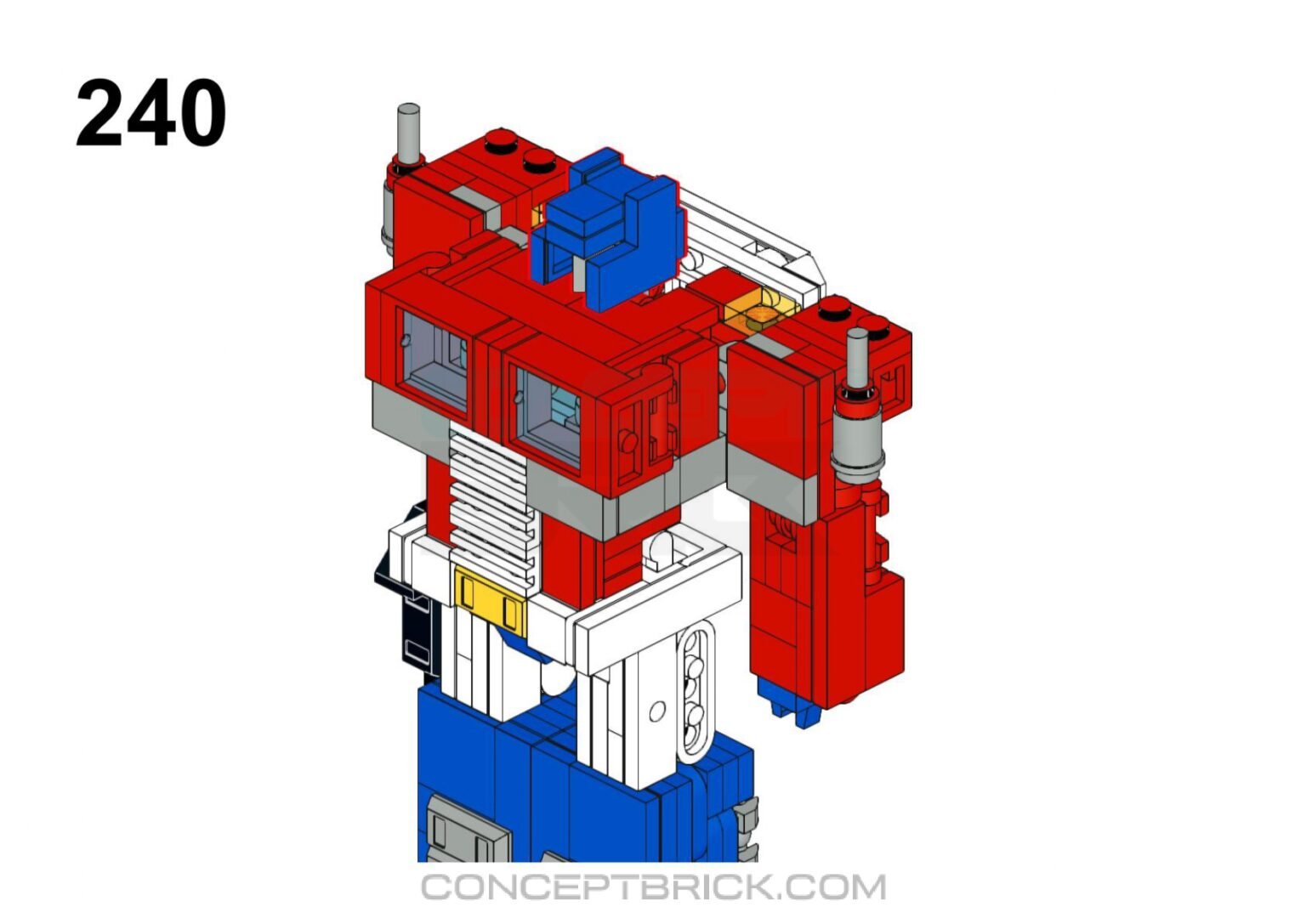Optimus Prime Transforming – Digital Building Instructions (No Physical ...